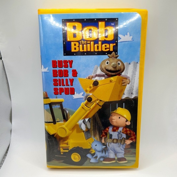 Media | Bob The Builder Busy Bob Silly Spud Vhs Tape | Poshmark